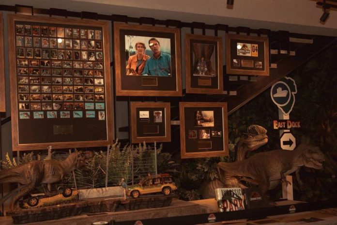 Fui no Jurassic Park Burger Restaurant, foi uma imersão no filme e com ...