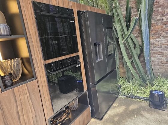 Samsung agora completa na sua cozinha do seu lar com fogão, forno e ...