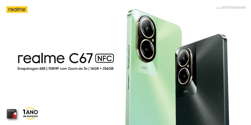 Realme C67: O smartphone que está conquistando o Brasil! - Deu Click