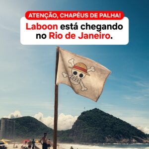 One Piece na vida real: Laboon gigante invade a Praia de Copacabana ...